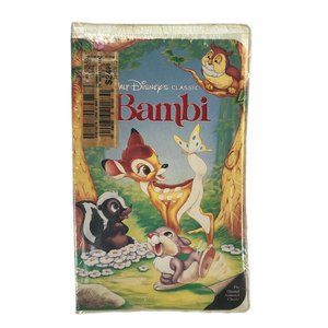 Media | Disney Classic Bambi Movie Vhs Tape New Sealed Deer Thumper ...